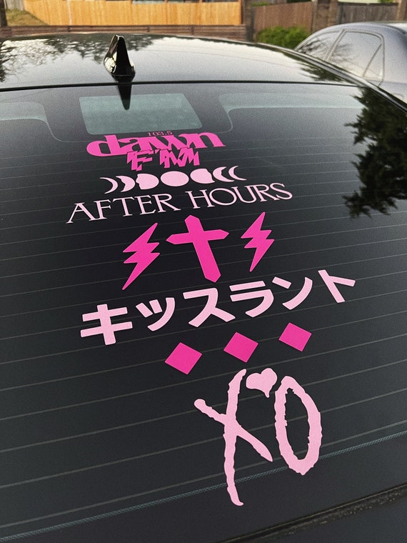 THE TRILOGY DIAMONDS the Weeknd Fan Art Decal - Etsy Ireland