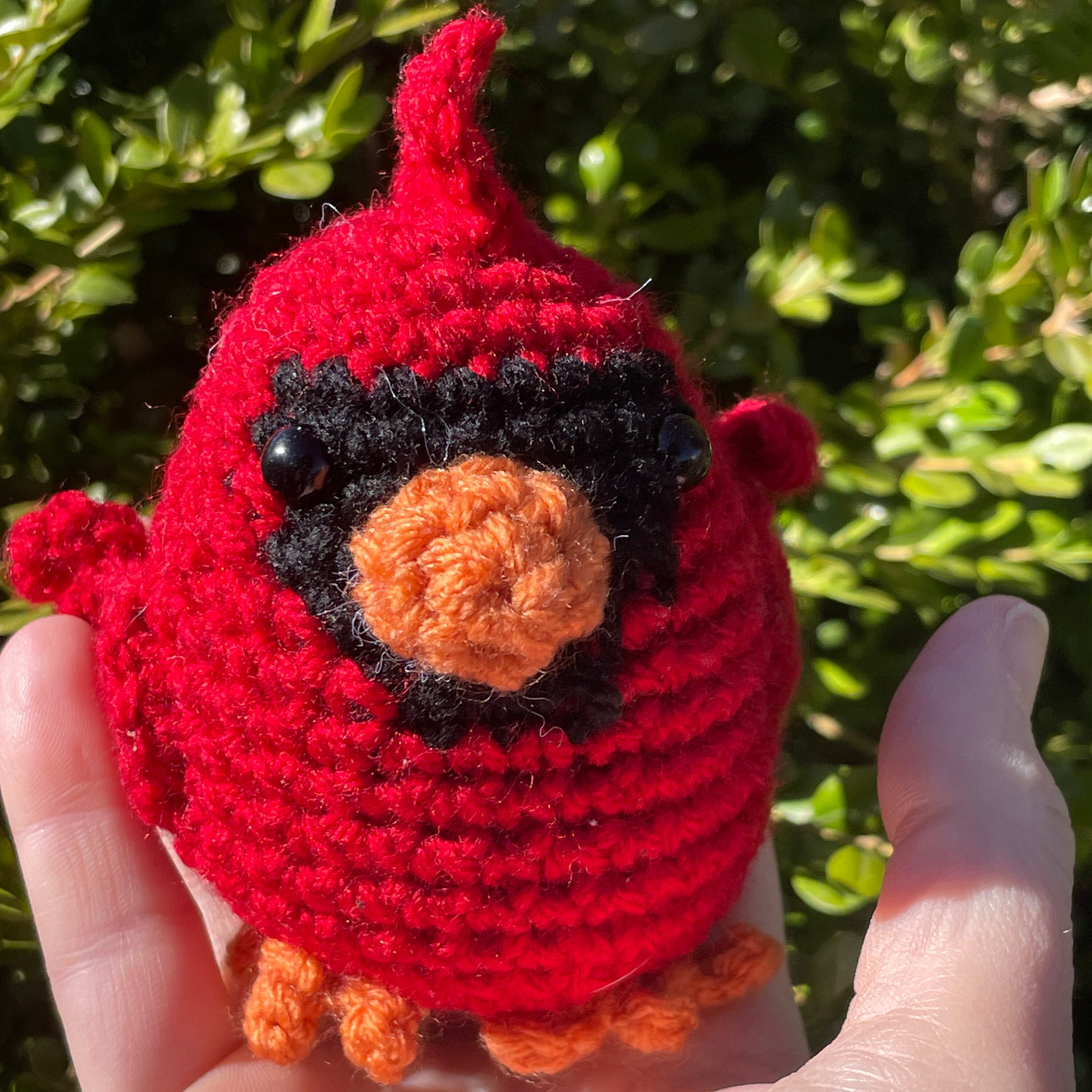 Handmade Crochet Cardinal Memorial Cardinal Gift Cardinals - Etsy