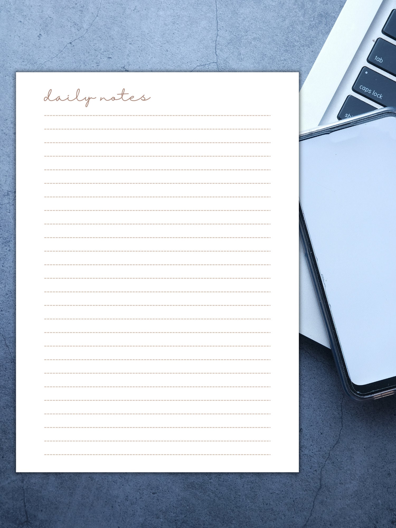Digital Lined Notebook Paper Printable Lined Writing Paper Letter Paper ...
