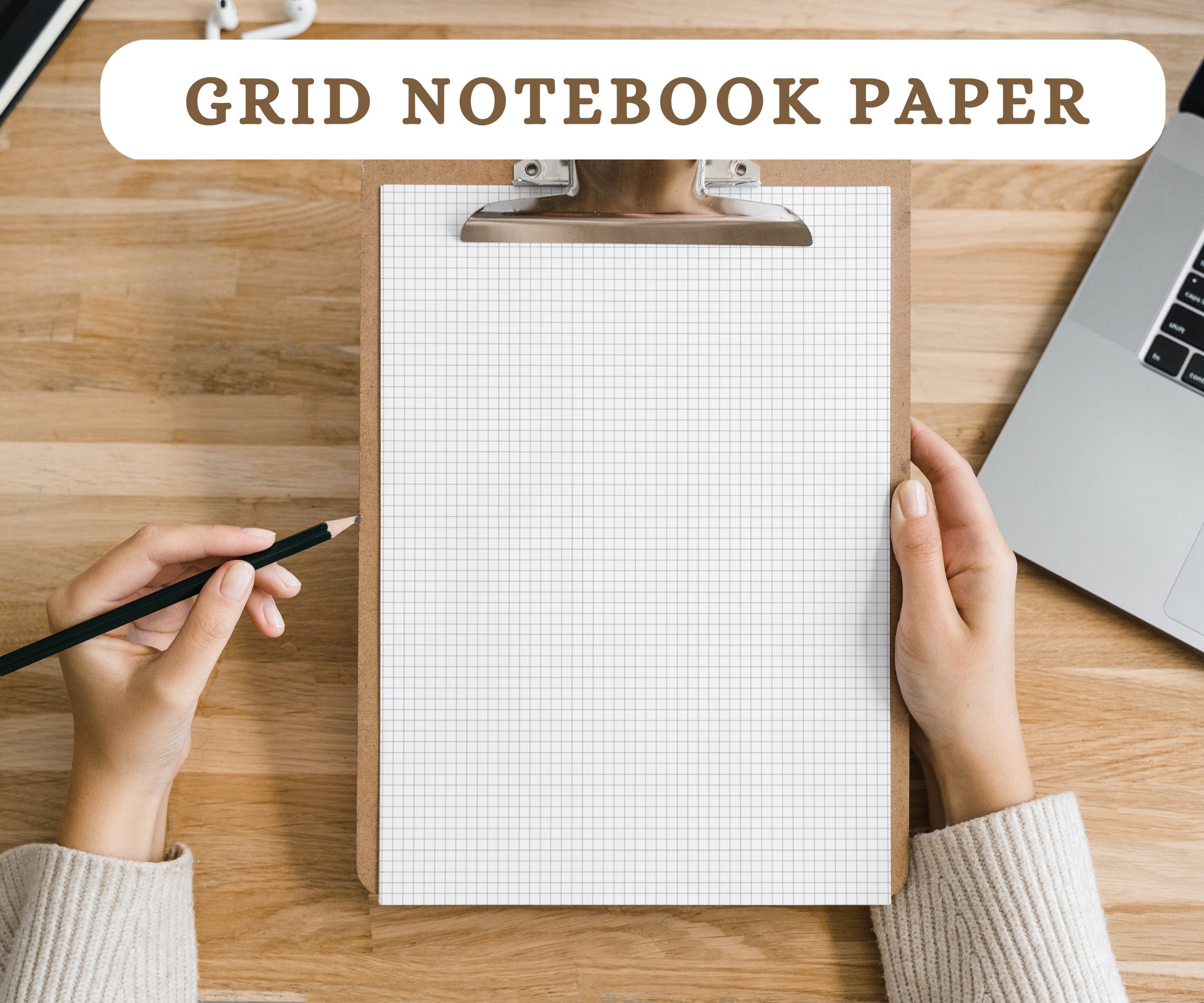 Digital Graph Paper Letter Paper Grid Paper Creffective Paper Goodnotes ...