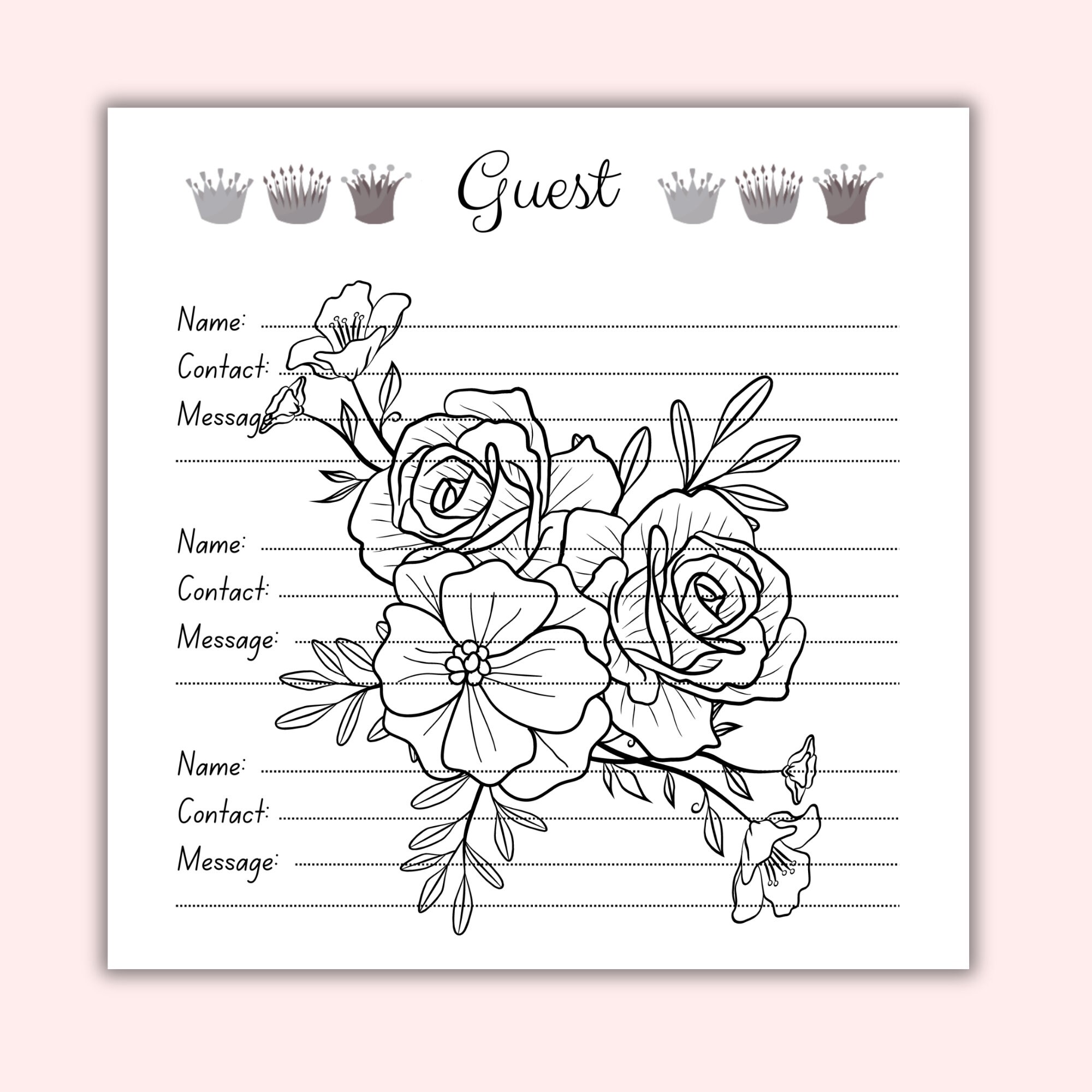 Quinceanera Guest Book, Quinceanera Party, Quinceanera Card ...