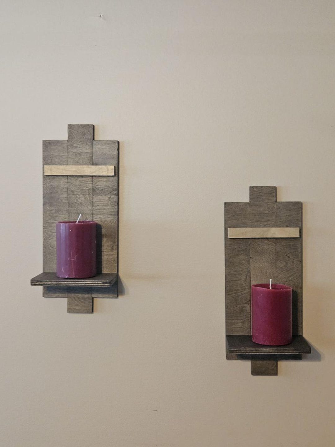 Wall-mounted Candle Holders, Candle Shelves, Shelves, Wall Decor ...