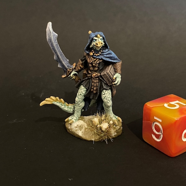 Dragonborn Rogue Miniature - Etsy