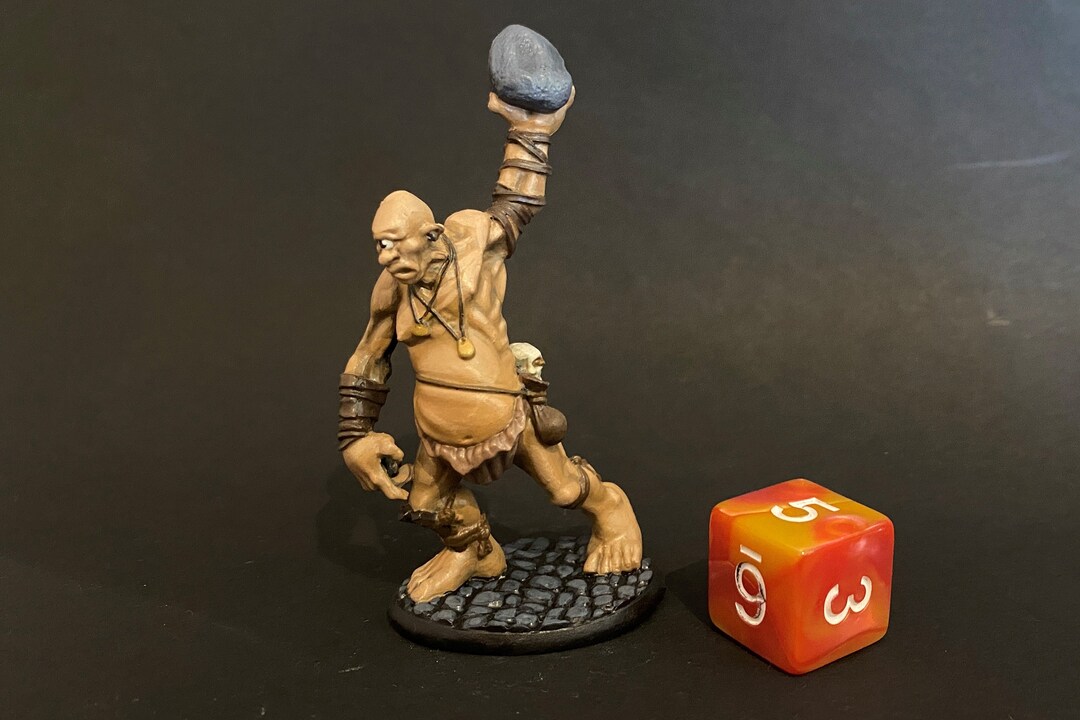 Cyclops / Giant Handpainted D&D Miniature Pathfinder Frostgrave RPG ...
