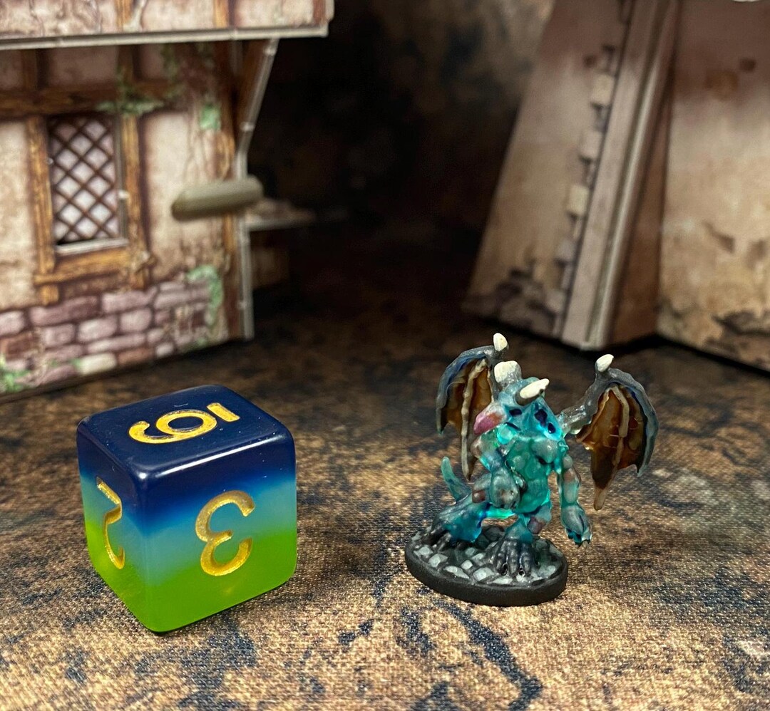 Water / Steam / Cold Mephit - Handpainted D&D Miniature - Pathfinder ...