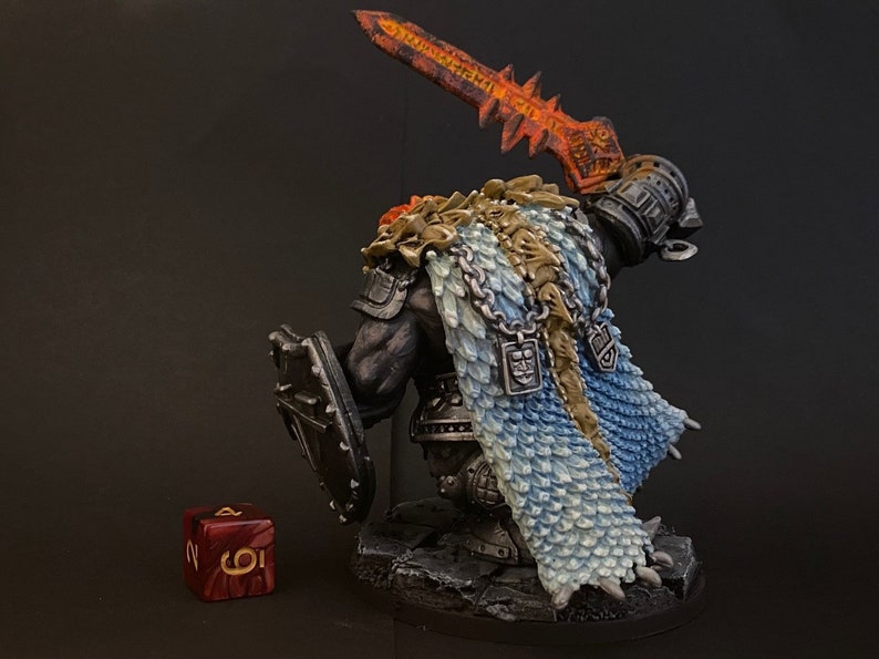 Male Fire Giant / Fire Giant Dreadnought / Fighter Handpainted D&D ...