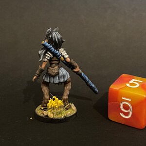 Female Faun Monk / Fighter Handpainted D&D Miniature Pathfinder ...