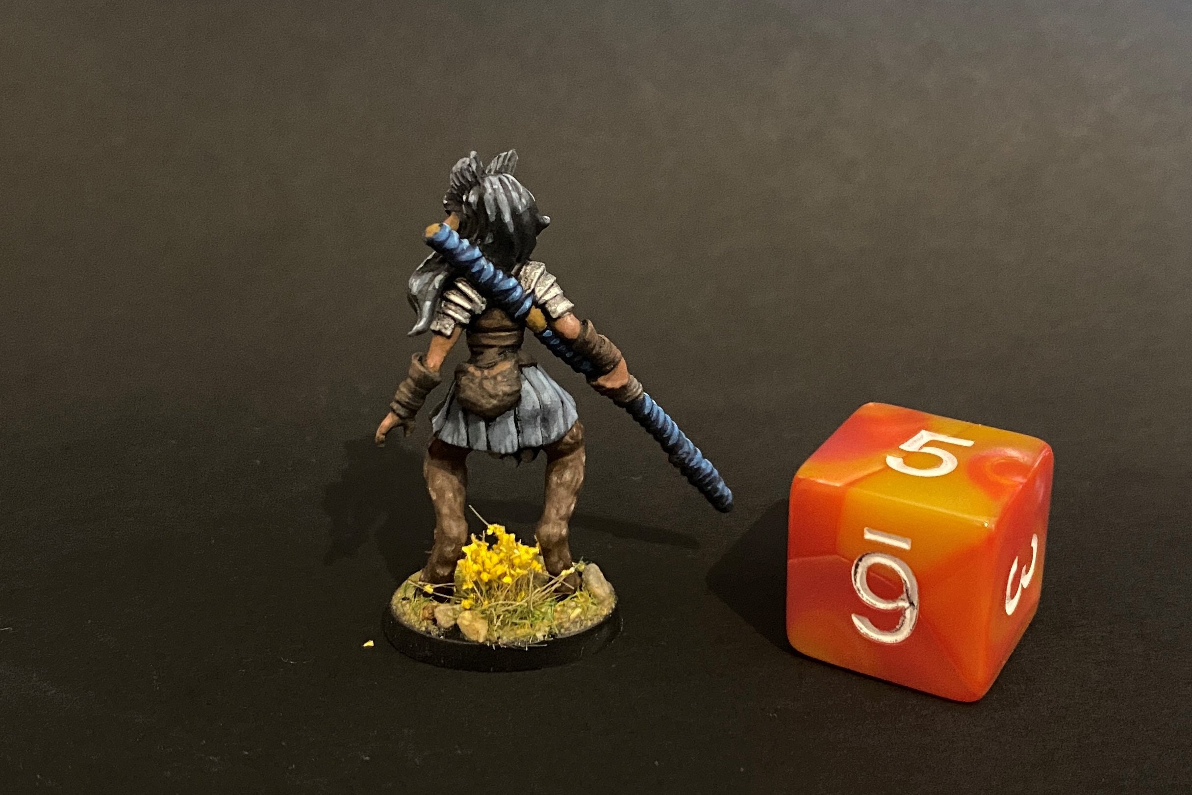 Female Faun Monk / Fighter Handpainted D&D Miniature Pathfinder ...