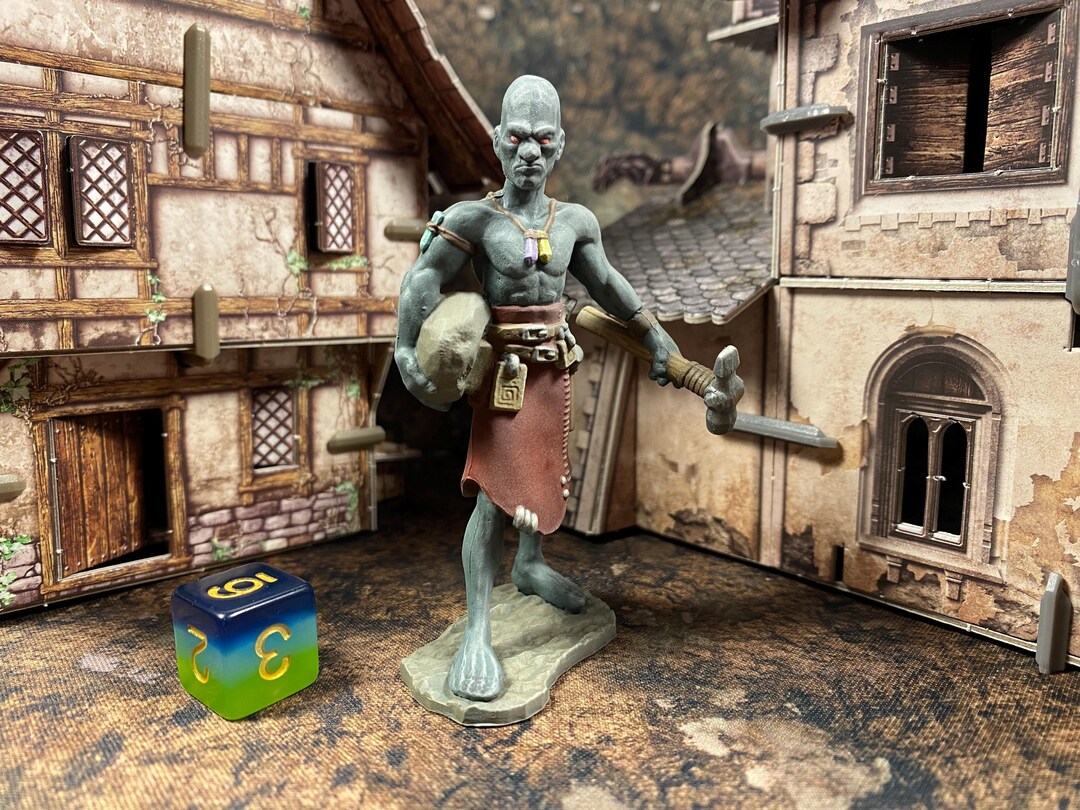 Male Stone Giant - Handpainted D&D Miniature - Pathfinder - Frostgrave ...