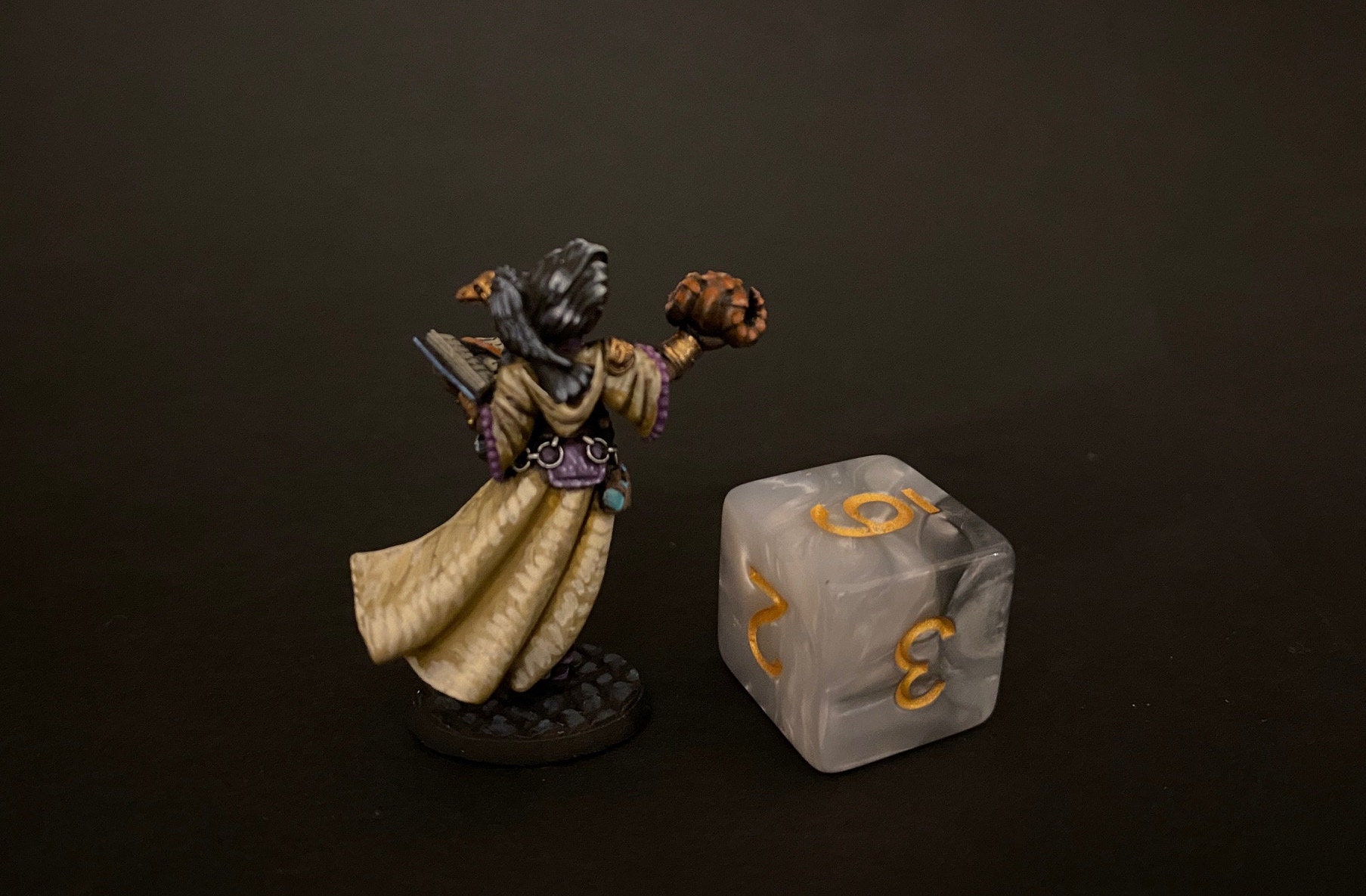 Female Human Necromancer / Wizard / Spiritualist Handpainted D&D ...