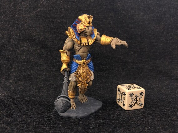 Egyptian Golem / Avatar of Thoth Handpainted D&D Miniature | Etsy
