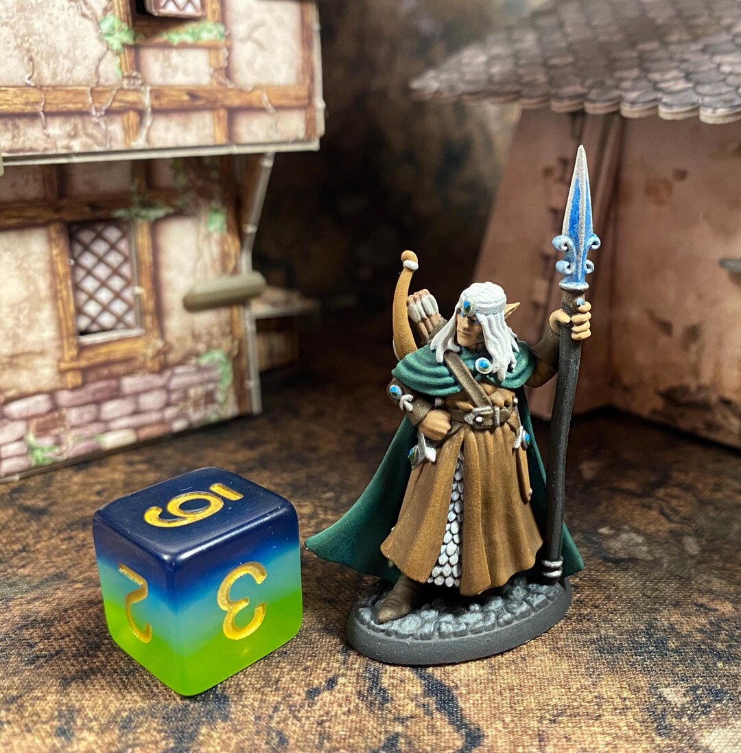 Male Elf Prince / Fighter / Paladin Handpainted D&D Miniature ...