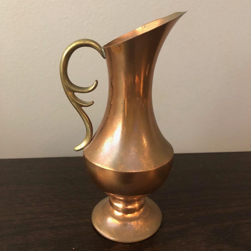 French Copper Ewer - Etsy