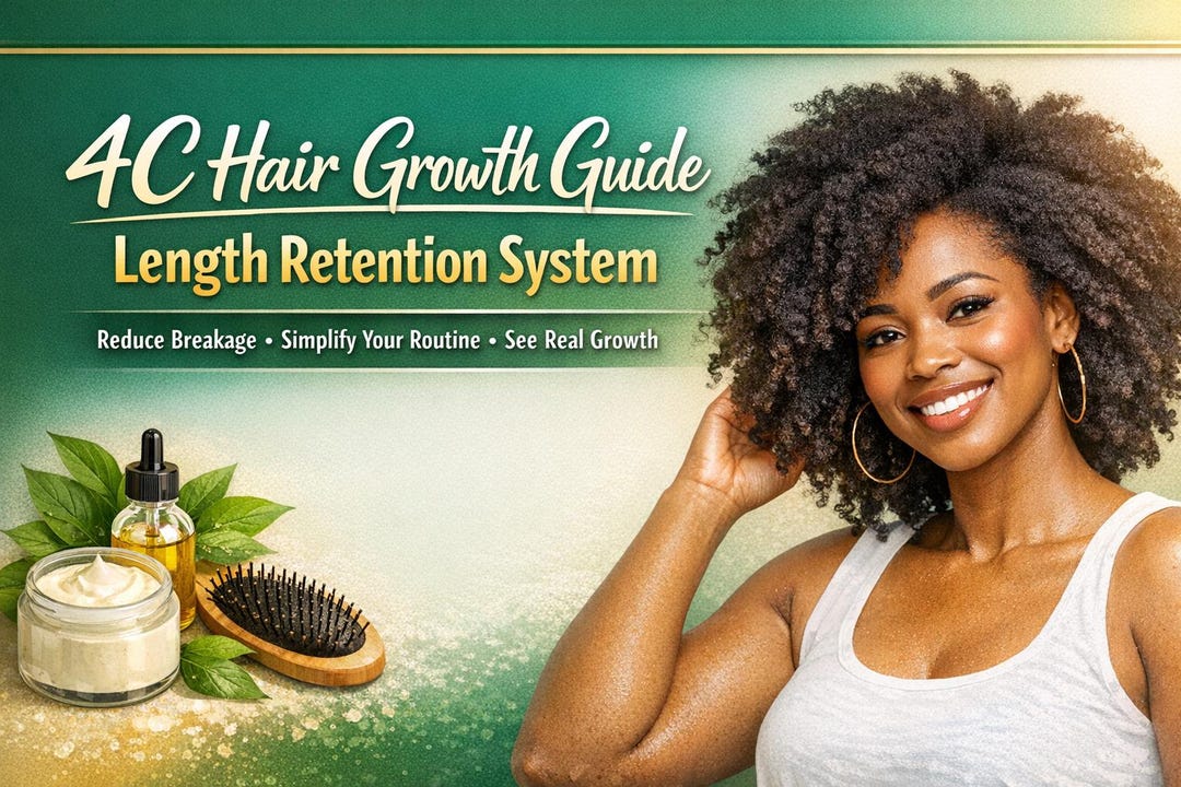 4C Hair Growth Guide – Length Retention System (PDF) - Etsy UK