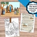 Printable Water From the Rock Bible Story Craft. Moses and the ...