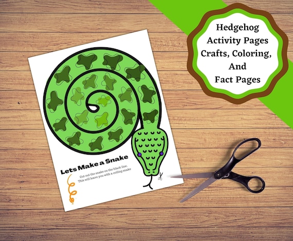 Snake Activitiy Sheet