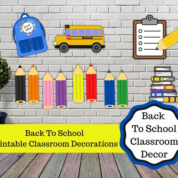 Colored Pencil Classroom Decor - Etsy