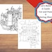 Castle Craft, Printable Cut and Paste, Create Your Own Castle Activity ...