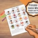 Printable Guess Who Game Pages. Guess Who People and Pet Games. Easy to ...