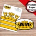 Printable Paper Crowns, Printable Crown or Royalty Craft for Kids ...