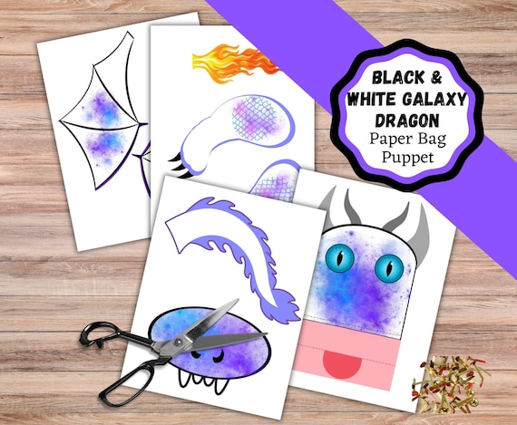 Paper Bag Puppet Dragon