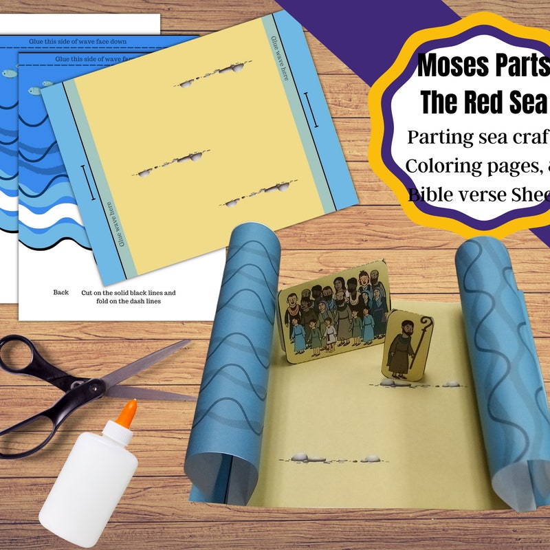 Moses Red Sea - Etsy