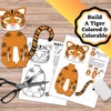 Printable Paper Bag Puppets for Esther, Bible Story Book of Esther ...