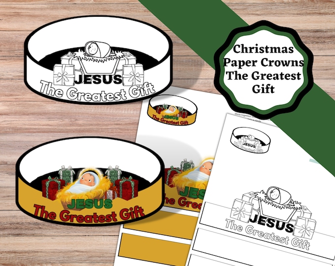 Christmas Sunday School Craft: Happy Birthday Jesus, Jesus is the ...