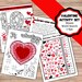 Printable Valentine's Day Word Search, Mazes, and Puzzles. Set of ...