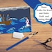 Peter Walks on Water and Sinks Beneath the Water, Printable Craft and ...