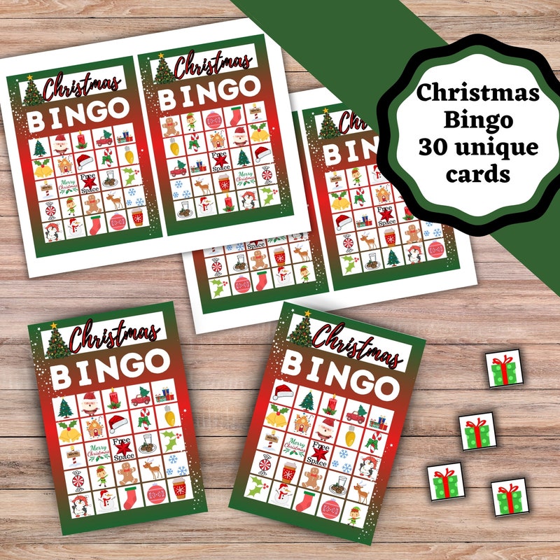 Candy Cane Bingo - Etsy