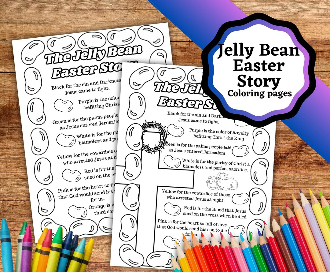 Jelly Bean Easter Story, Easter Story Using the Different Colors of the ...
