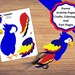 Printable Parrot Educational Crafts and Activity Pages. Parrot Decor ...
