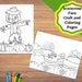 Scarecrow Face Fall Printable Craft. Easy Classroom Craft, Printable ...