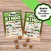 Printable Reptile Themed Bingo Cards, Printable Reptile Bingo Game ...