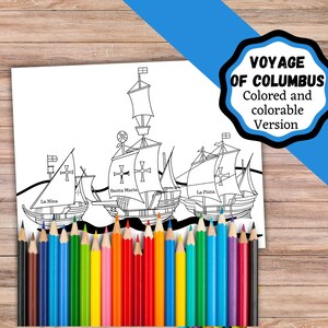 Columbus First Voyage Kids Craft. Ship Puppets for Columbus Day ...