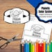 Planet and Solar System Paper Crown, Planets Colorable Kids Craft ...