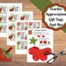 Printable Strawberry Themed Gift Box and Gift Cards for Teacher ...