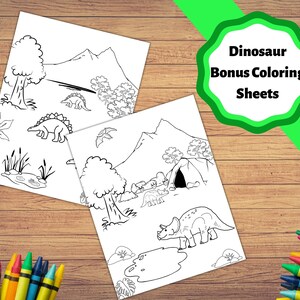 Dinosaur Themed Children's Printable Letter Writing Practice Worksheets ...