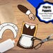 Pilgrim People Paper Bag Puppets, First Settlers Thanksgiving Paper Bag ...
