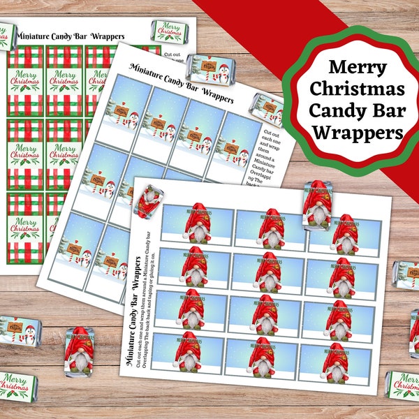 Candy Bar Wraps - Etsy