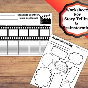 Printable Worksheets and Pages to Help With Story Telling and ...