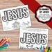 25 Names of Jesus Coloring Pages. Coloring Page With Verses to Look up ...