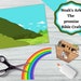 Noah's Ark, End of the Flood God Sends a Rainbow as a Promise. Bible ...