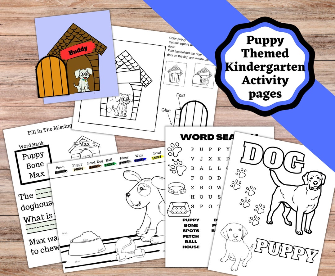 Printable Craft and Learning Pages for Kindergarten /1st Grade ...