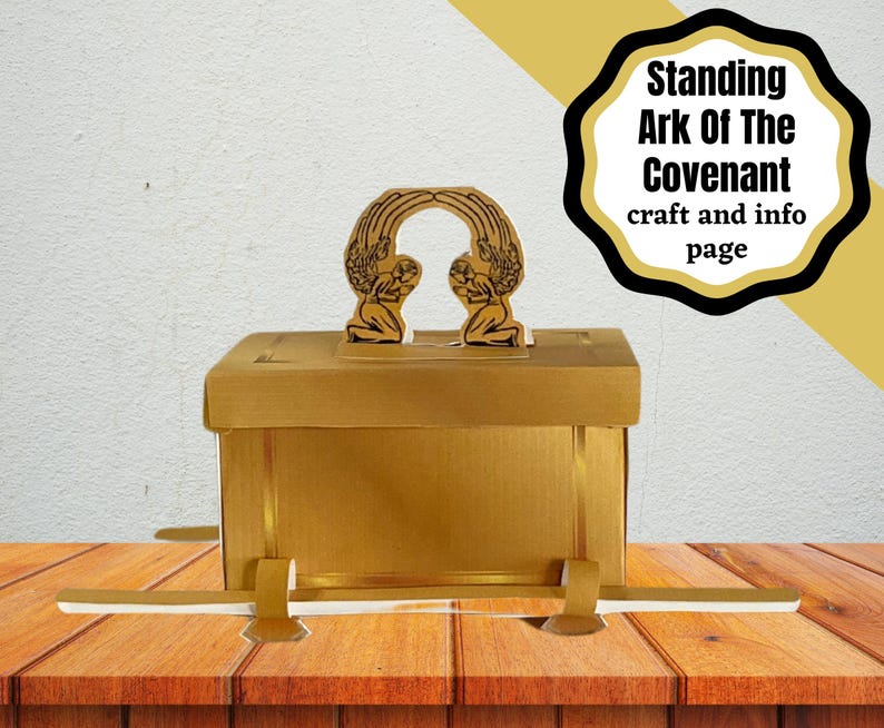 Standing Ark of the Covenant Paper Craft. Build the Ark of the Covenant ...