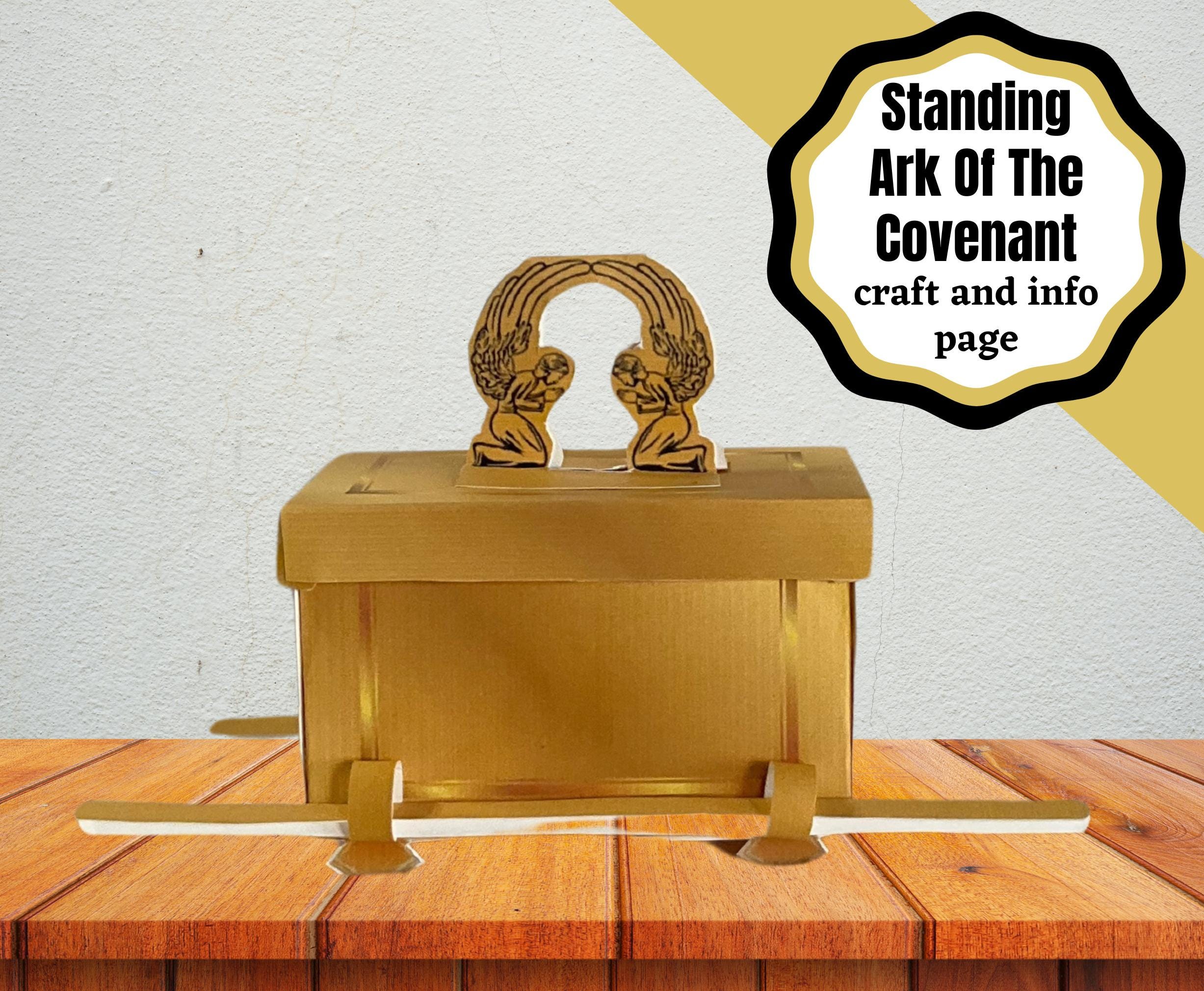 Standing Ark of the Covenant Paper Craft. Build the Ark of the Covenant ...