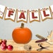 Fall Printable Bunting/banner, Autumn Decoration, Create Your Own Fall ...
