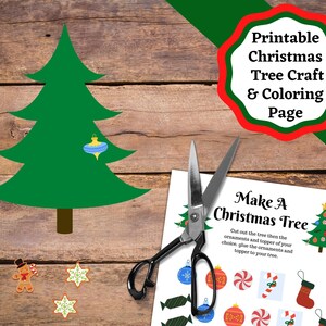 Simple Easy to Make Printable, Cute and Paste Christmas Wreath, Kids ...