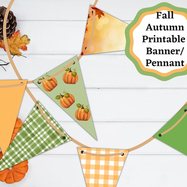 Pennant Printable - Etsy